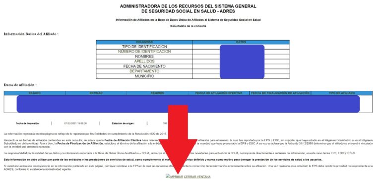 FOSYGA: Consultar EPS ️【junio 2025】